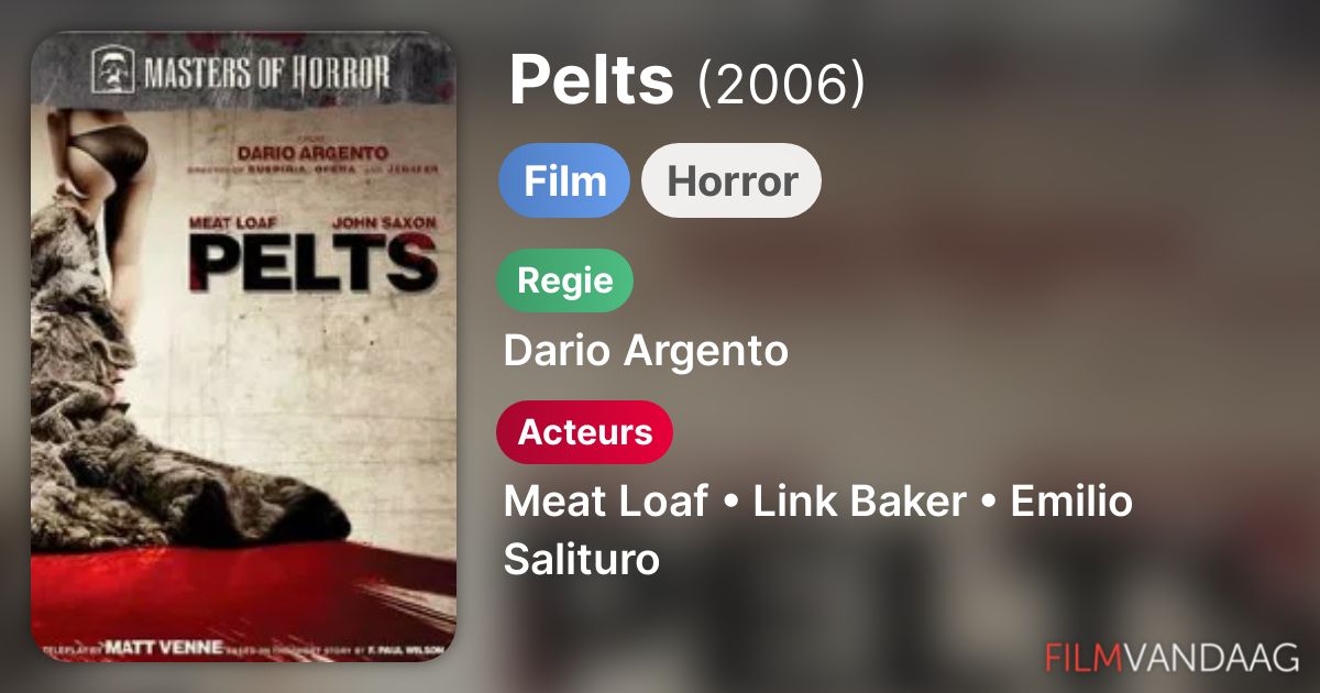 Pelts (film, 2006) - FilmVandaag.nl