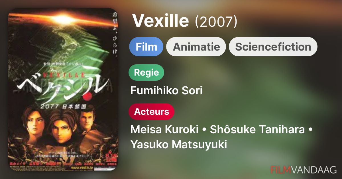 Vexille (film, 2007) - FilmVandaag.nl