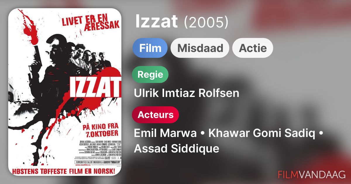 Izzat (film, 2005) - FilmVandaag.nl