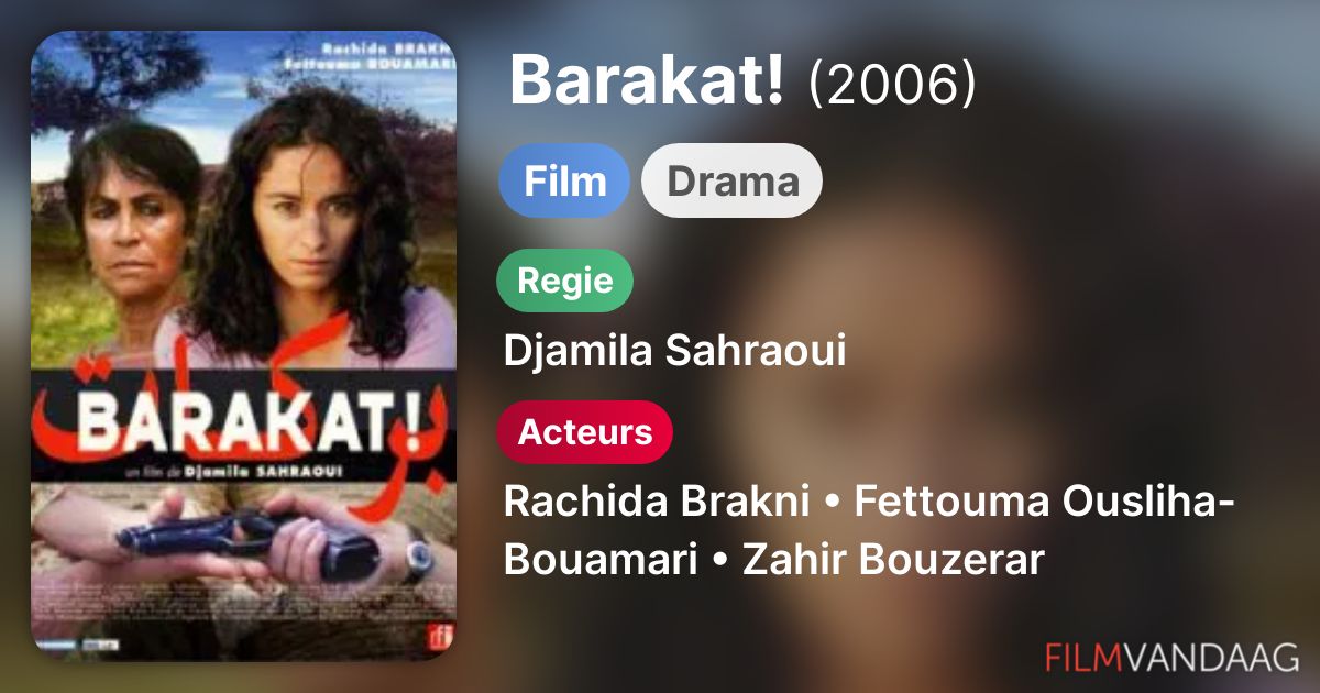Barakat! (film, 2006) - FilmVandaag.nl