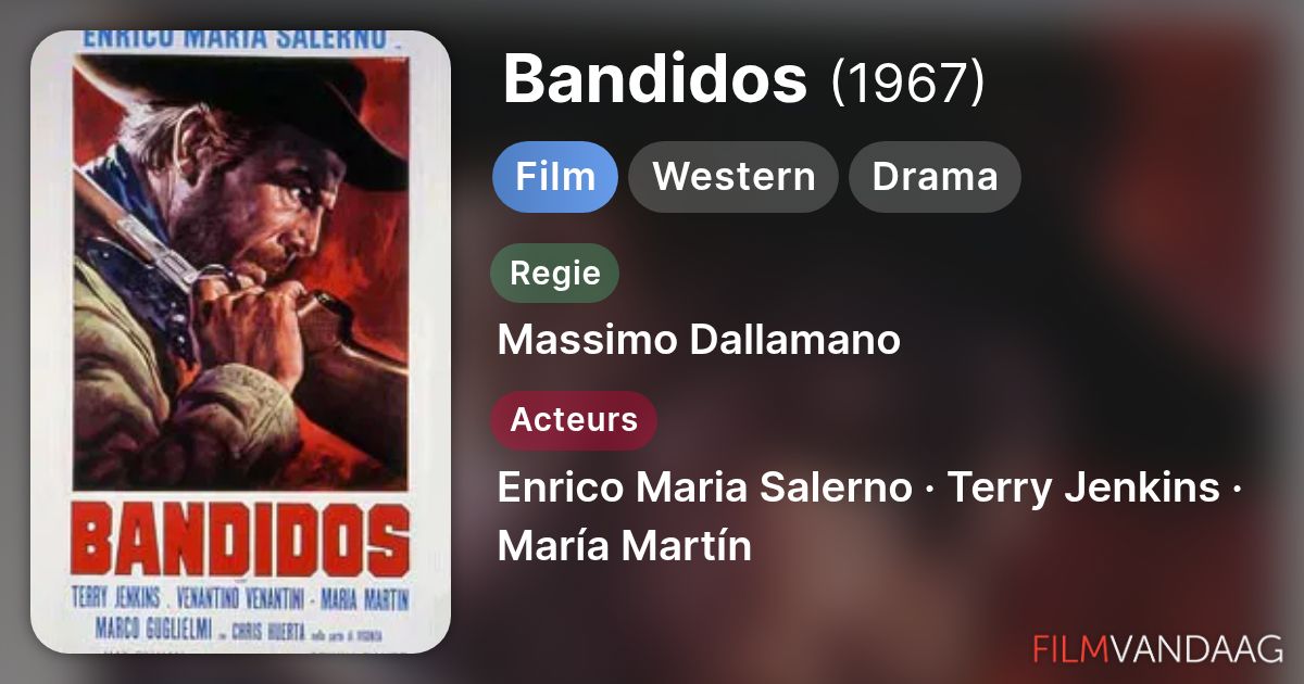 Bandidos (film, 1967) - FilmVandaag.nl