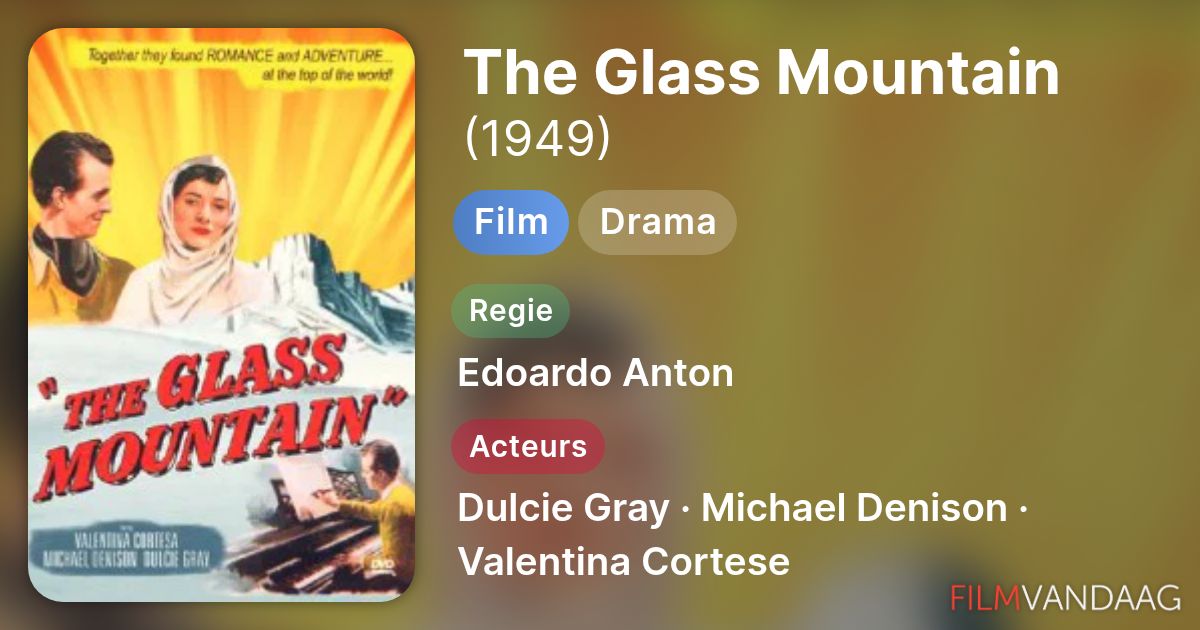 The Glass Mountain (film, 1949) - FilmVandaag.nl