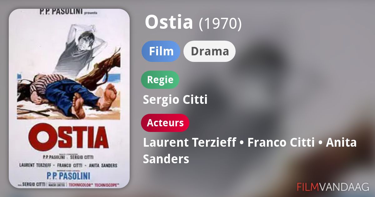 Ostia (film, 1970) - FilmVandaag.nl
