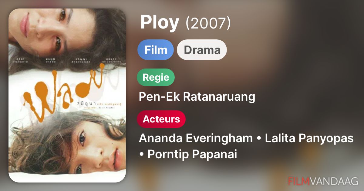 Ploy (film, 2007) - FilmVandaag.nl