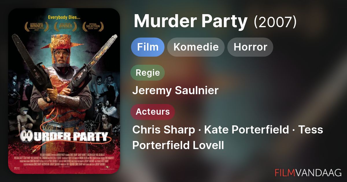 Murder Party (film, 2007) - FilmVandaag.nl