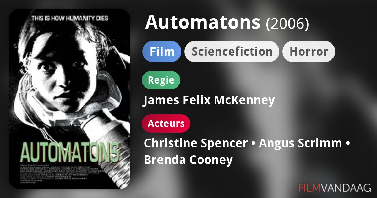 Automatons (film, 2006) - FilmVandaag.nl