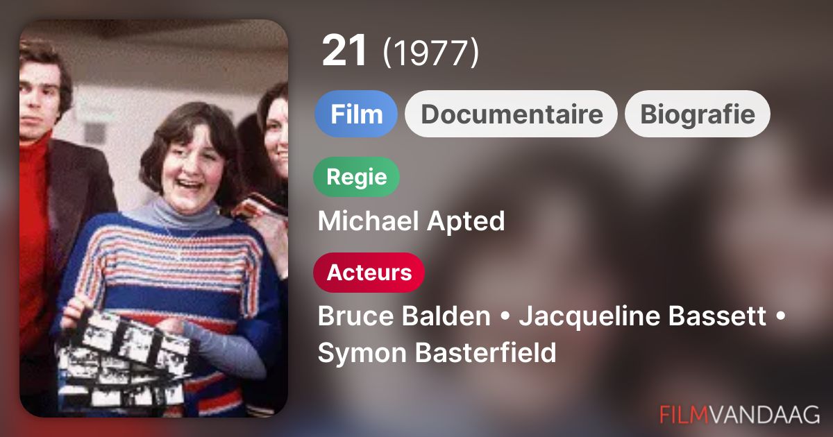 21 (film, 1977) - FilmVandaag.nl