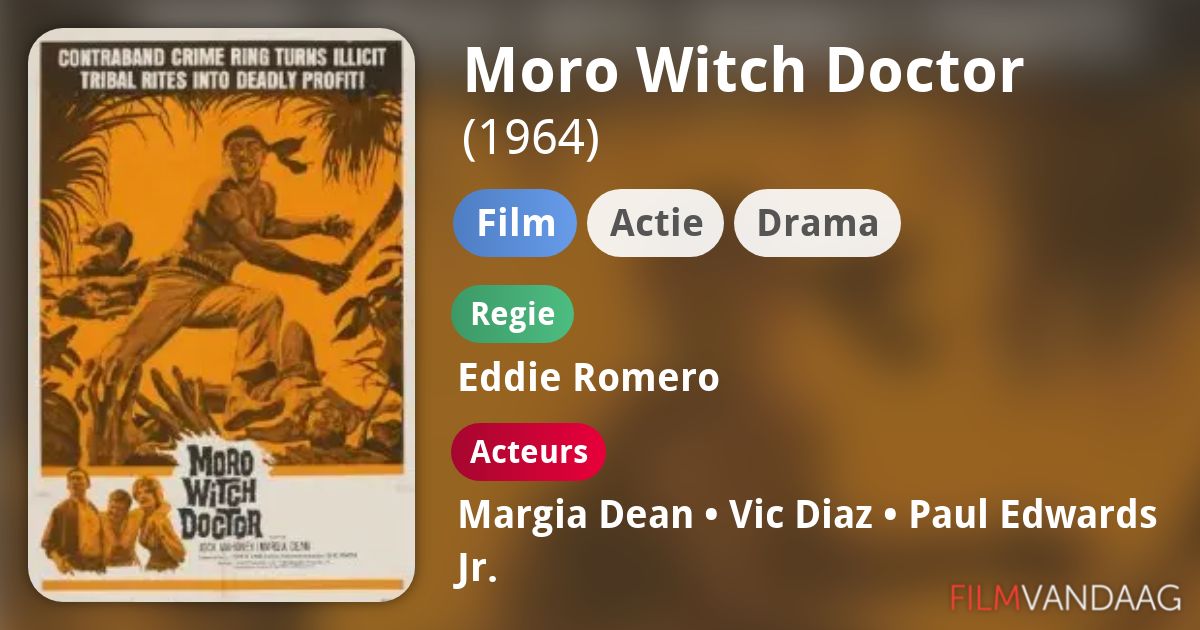 Moro Witch Doctor (film, 1964) - FilmVandaag.nl