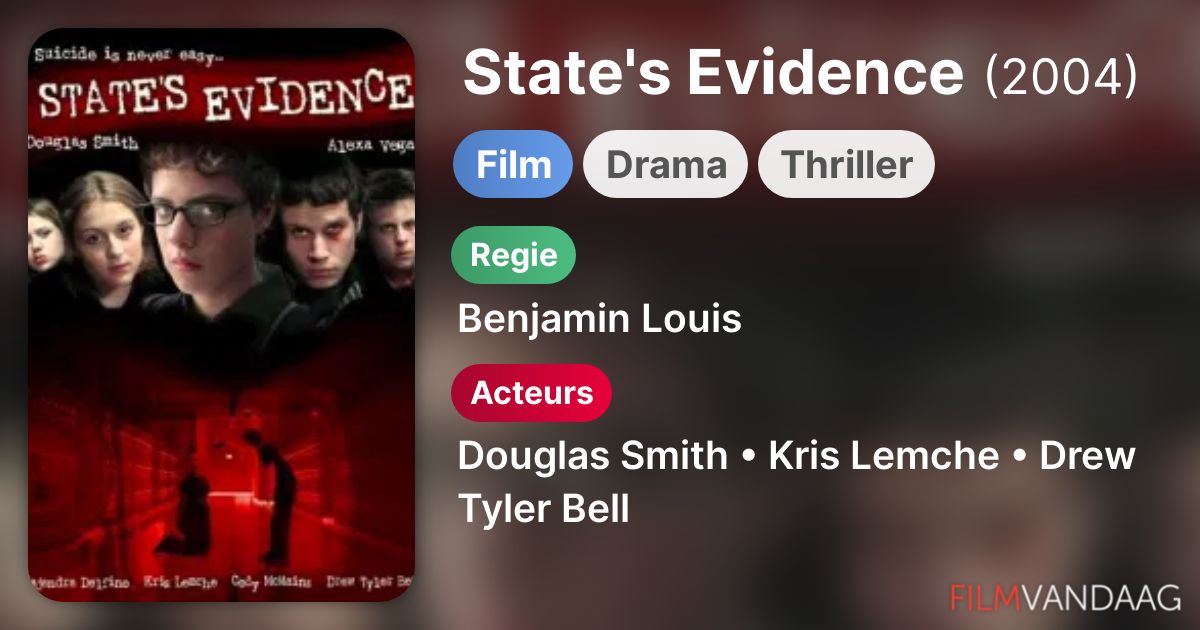State's Evidence (film, 2006) - FilmVandaag.nl