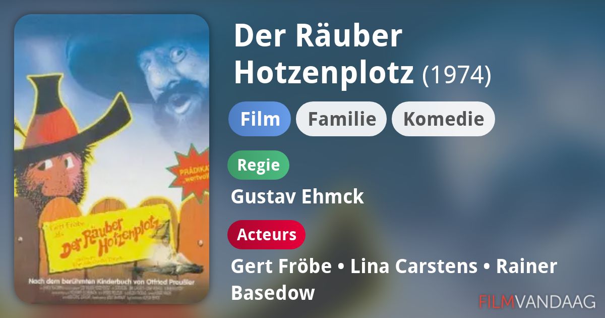Der Räuber Hotzenplotz (film, 1974) - FilmVandaag.nl