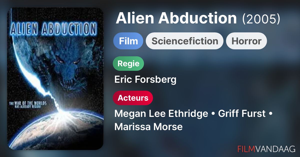 Alien Abduction (film, 2005) - FilmVandaag.nl