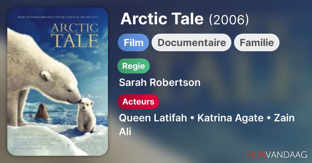 Arctic Tale (film, 2007) - FilmVandaag.nl