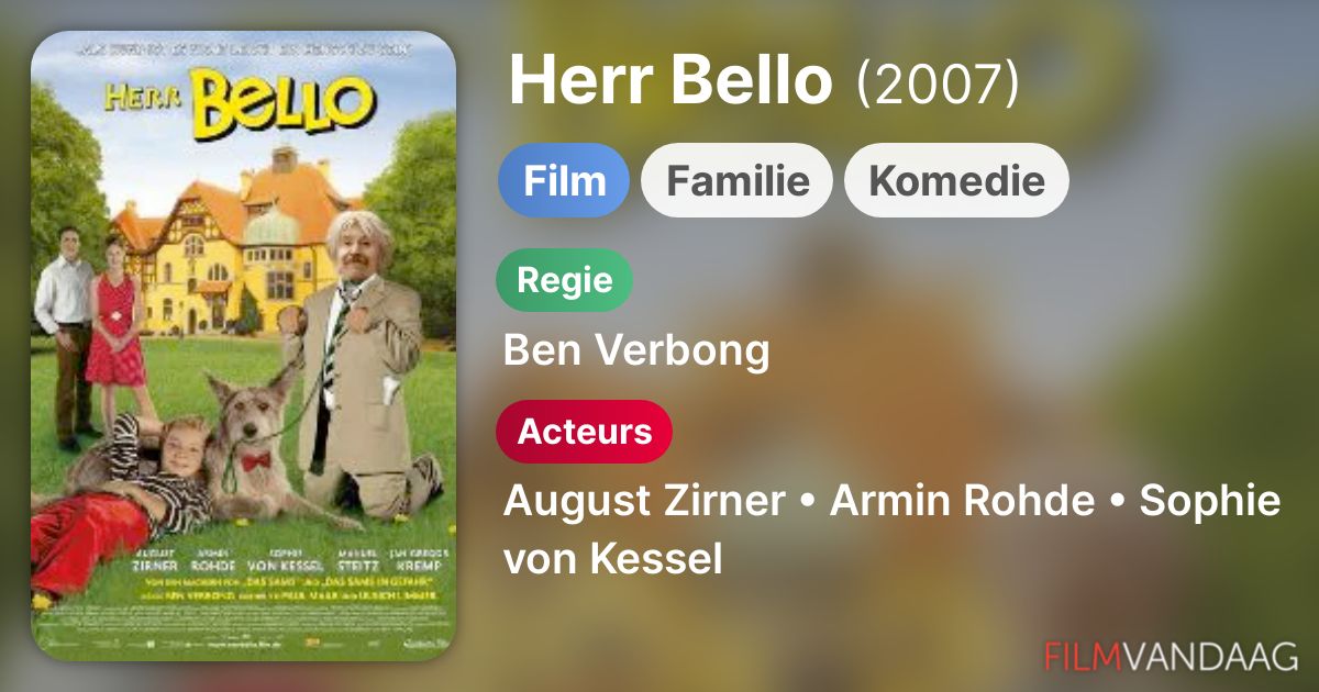 Herr Bello (film, 2007) - FilmVandaag.nl