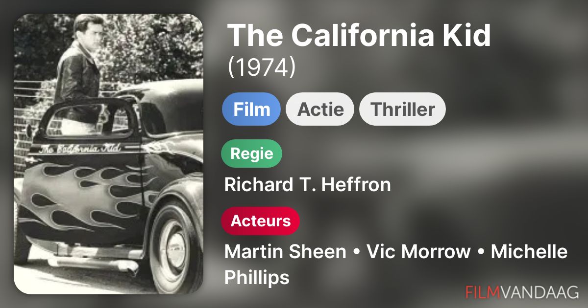 The California Kid (film, 1974) - FilmVandaag.nl