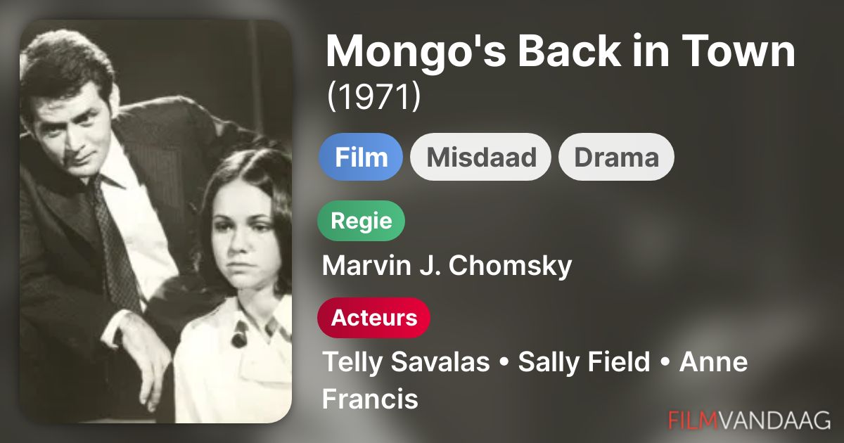 Mongo's Back in Town (film, 1971) - FilmVandaag.nl