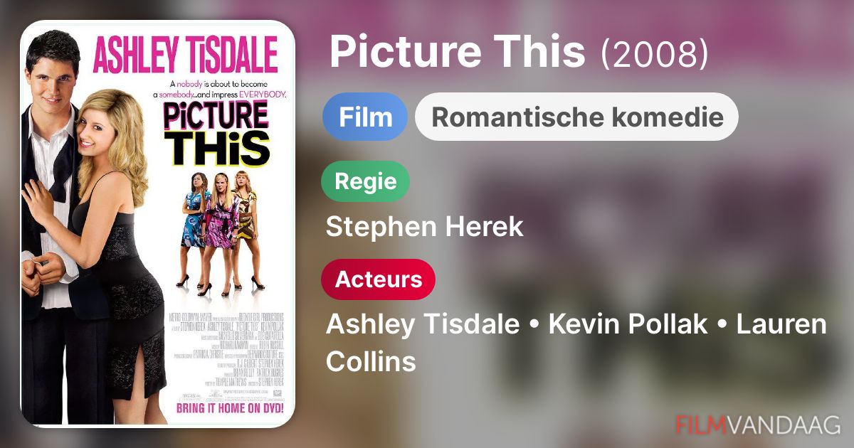 Picture This (film, 2008) - FilmVandaag.nl