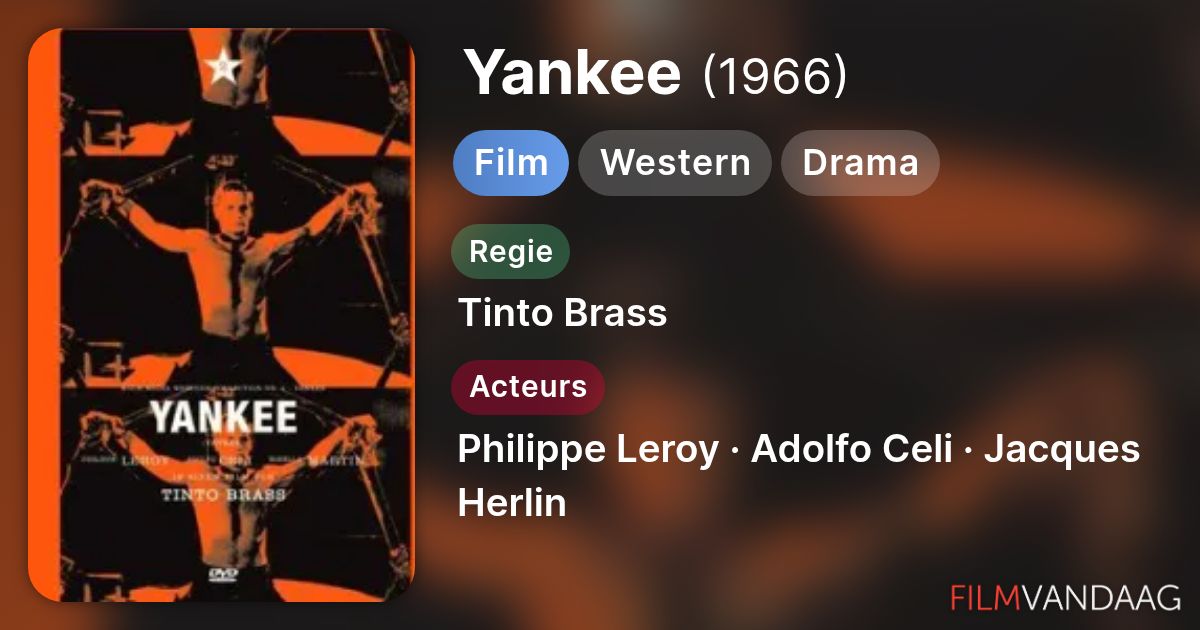 Yankee (film, 1966) - FilmVandaag.nl