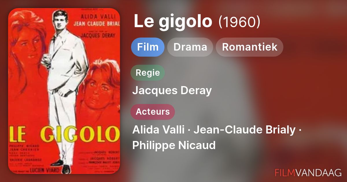 Le gigolo (film, 1960) - FilmVandaag.nl