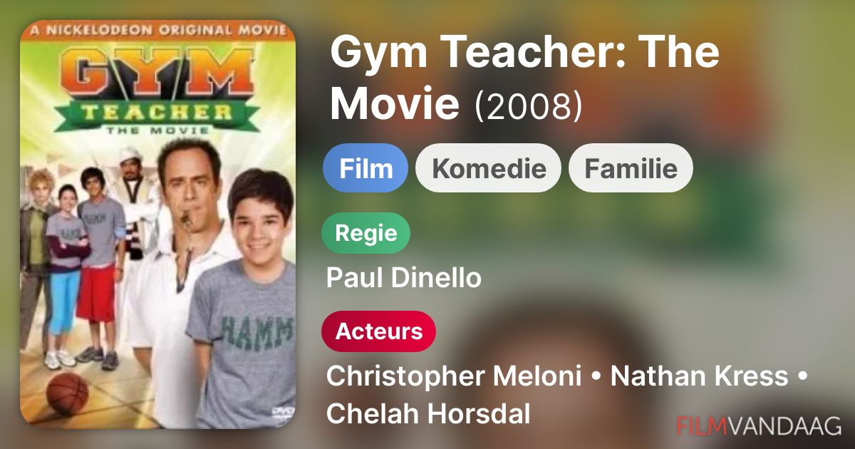 Gym Teacher: The Movie (film, 2008) - FilmVandaag.nl