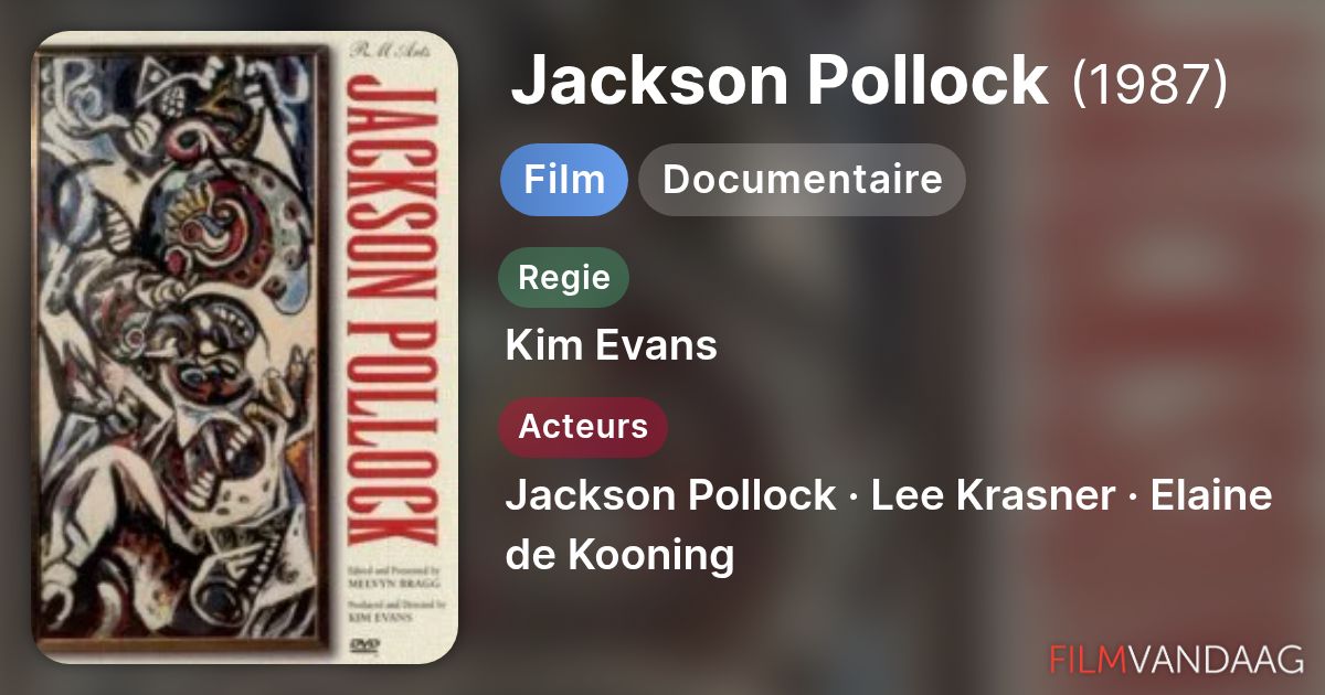 Jackson Pollock (film, 1987) - FilmVandaag.nl