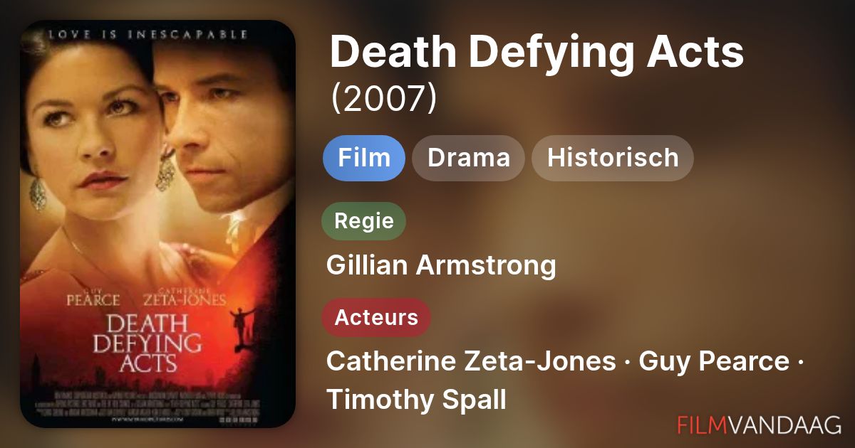 Death Defying Acts (film, 2007) - FilmVandaag.nl