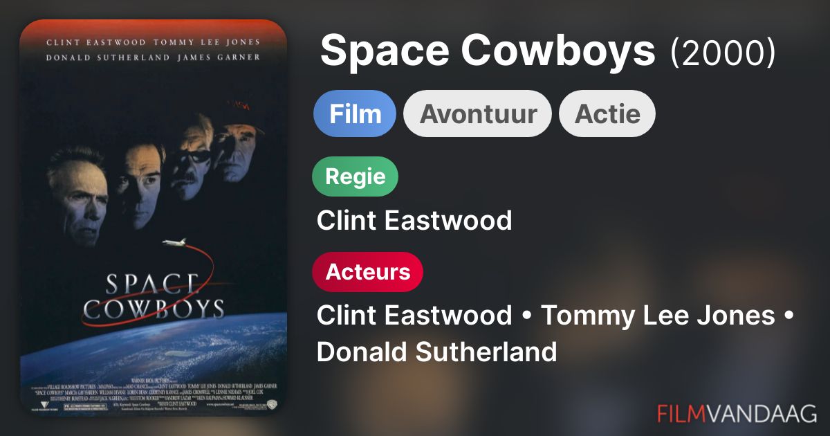Space Cowboys (film, 2000) - FilmVandaag.nl