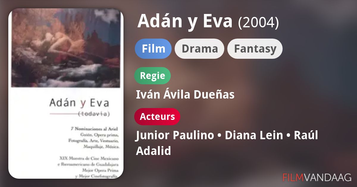 Adán y Eva (film, 2004) - FilmVandaag.nl