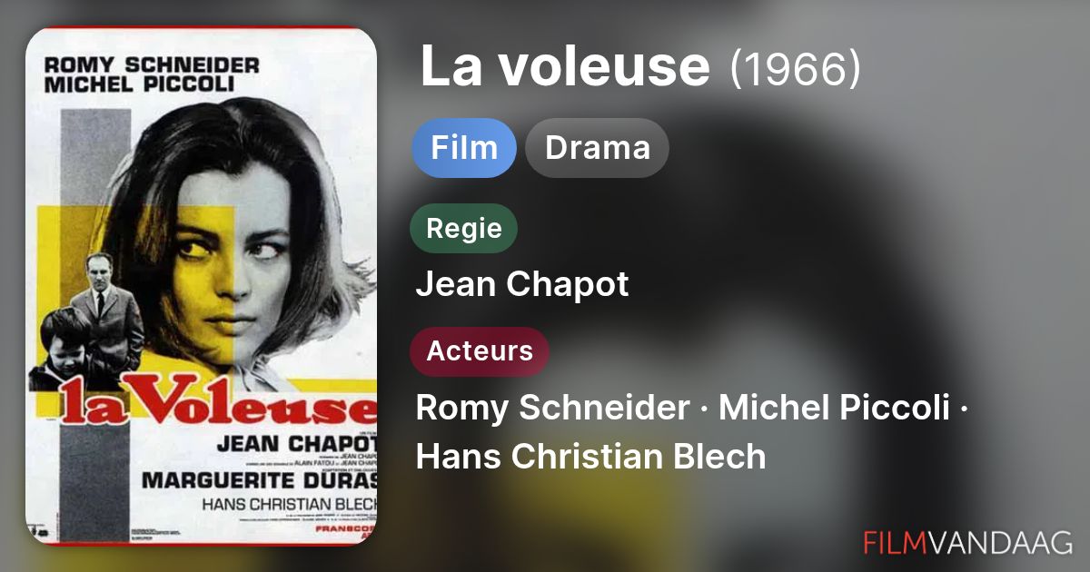 La voleuse (film, 1966) - FilmVandaag.nl