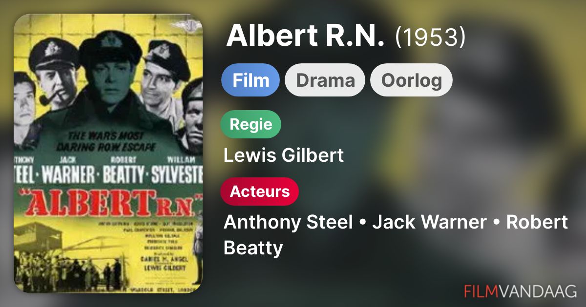 Albert R.N. (film, 1953) - FilmVandaag.nl