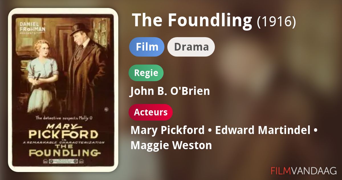 The Foundling (film, 1916) - FilmVandaag.nl