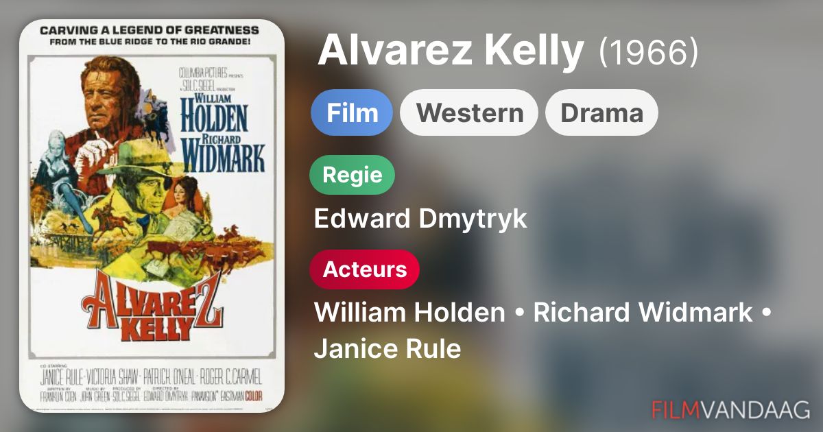 Alvarez Kelly (film, 1966) - FilmVandaag.nl