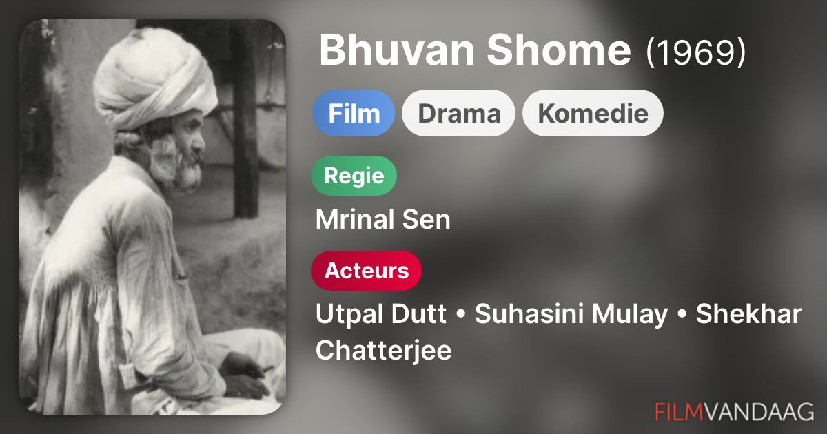 Bhuvan Shome (film, 1969) - FilmVandaag.nl