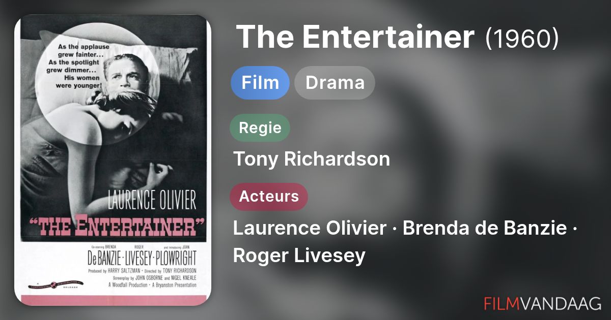 The Entertainer (film, 1960) - FilmVandaag.nl