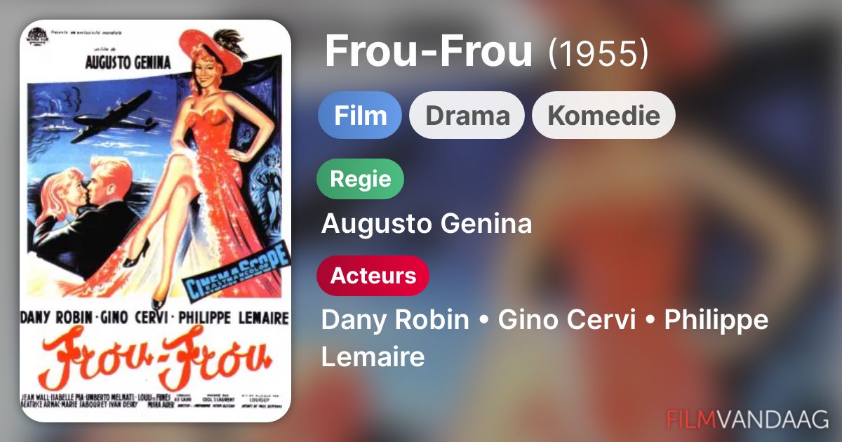 Frou-Frou (film, 1955) - FilmVandaag.nl