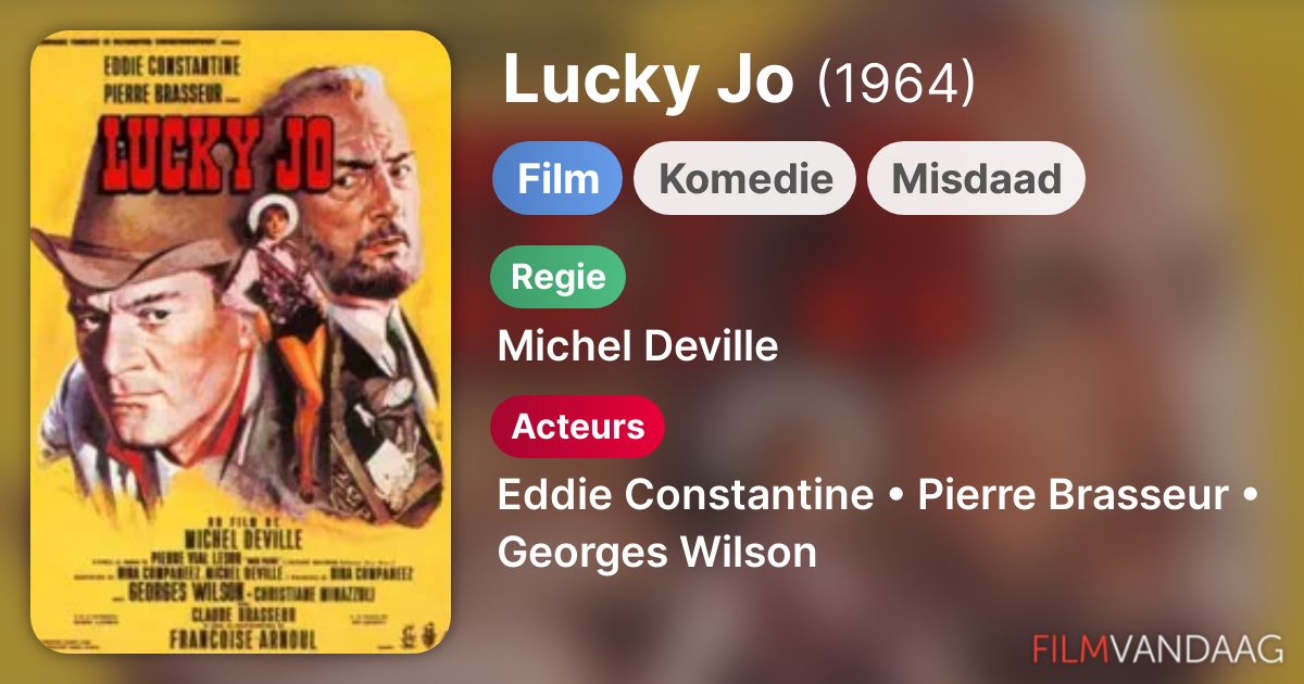 Lucky Jo (film, 1964) - FilmVandaag.nl