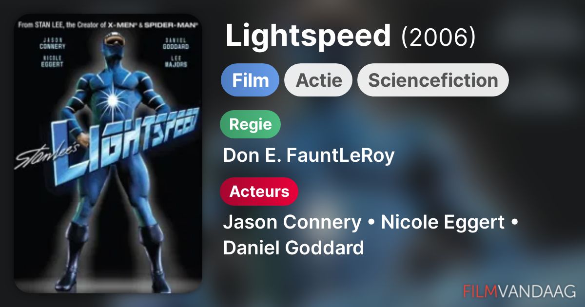 Lightspeed (film, 2006) - FilmVandaag.nl