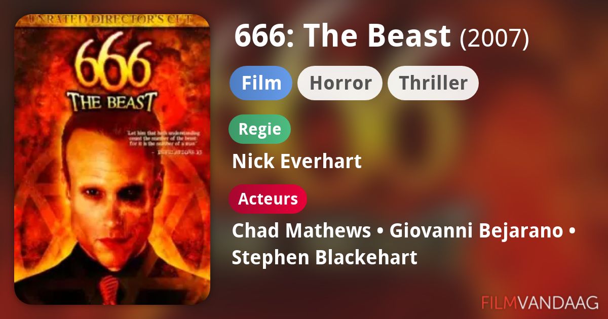 666: The Beast (film, 2007) - FilmVandaag.nl