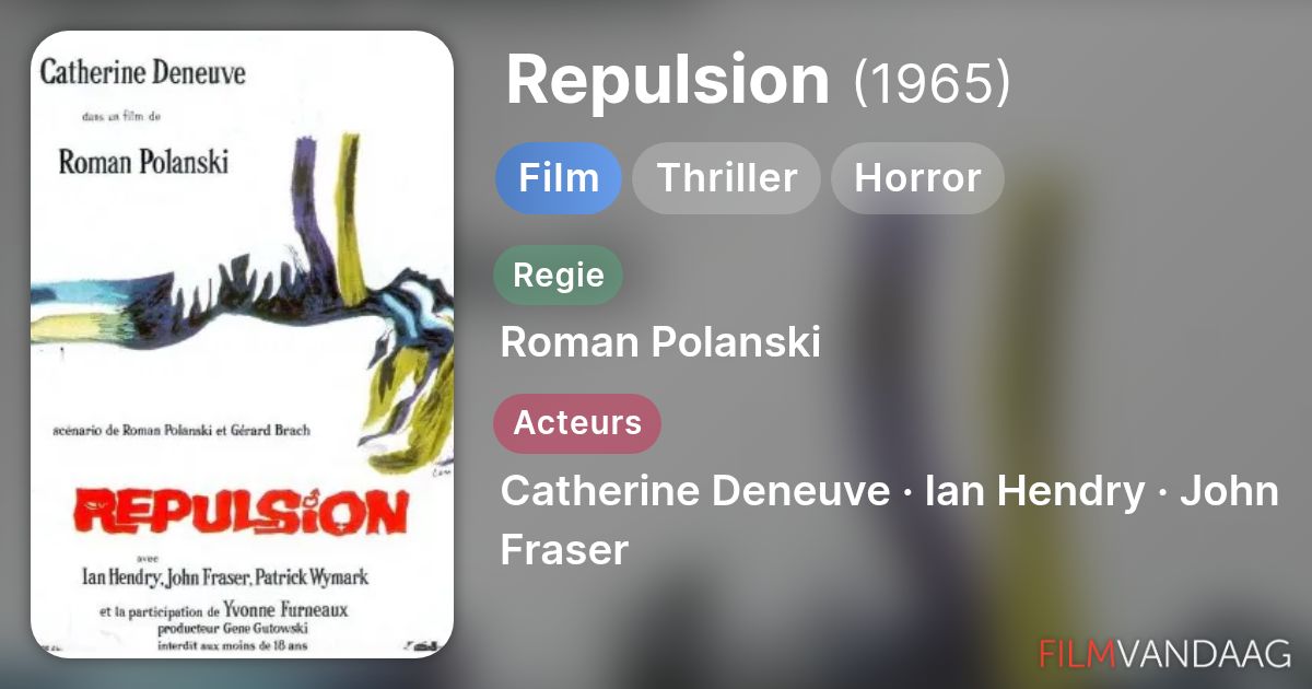 Repulsion (film, 1965) - FilmVandaag.nl