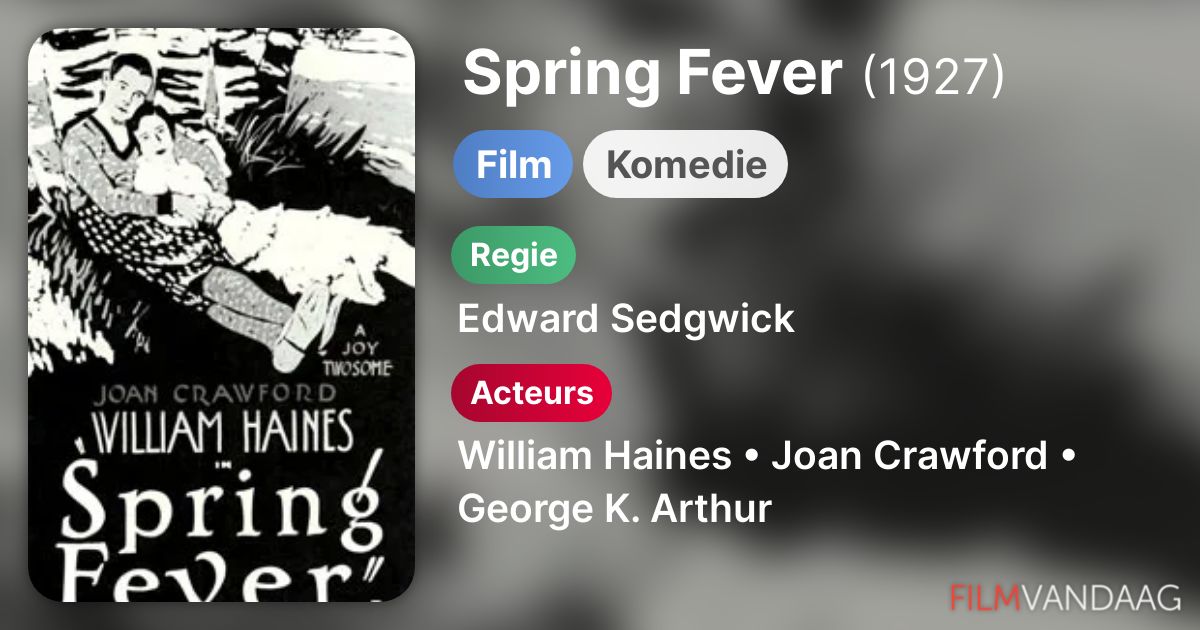 Spring Fever (film, 1927) - FilmVandaag.nl