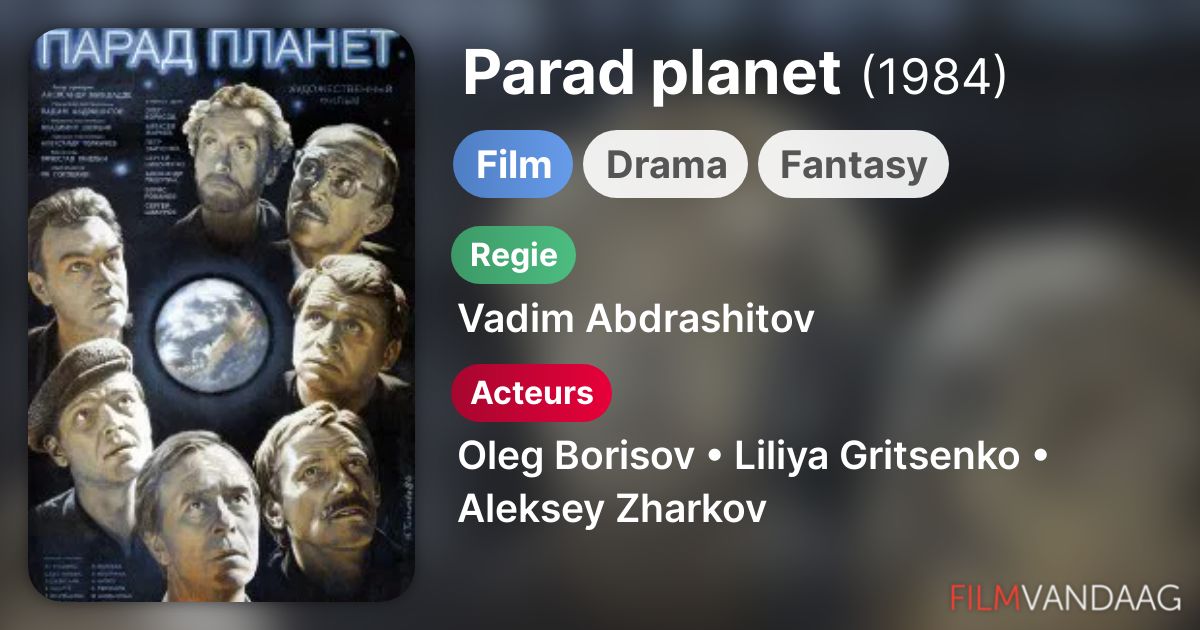 Parad planet (film, 1984) - FilmVandaag.nl