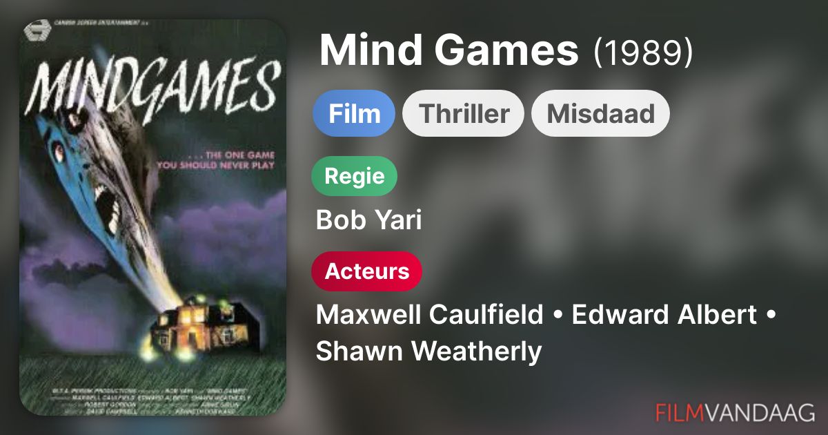 Mind Games (film, 1989) - FilmVandaag.nl