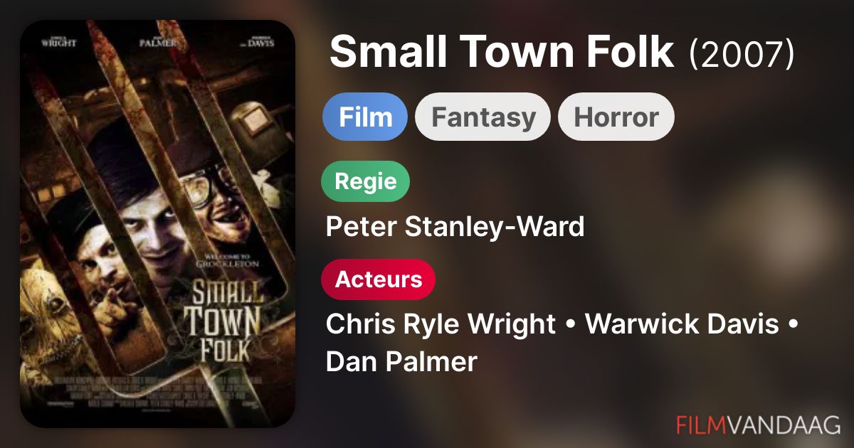Small Town Folk (film, 2007) kopen op dvd of blu-ray - FilmVandaag.nl
