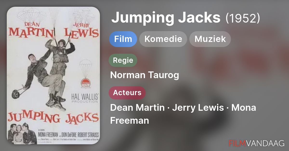 Jumping Jacks (film, 1952) - FilmVandaag.nl