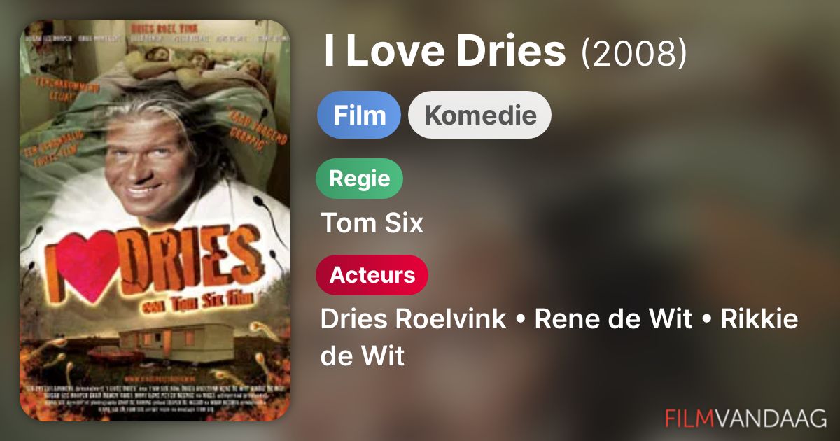 I Love Dries (film, 2008) - FilmVandaag.nl