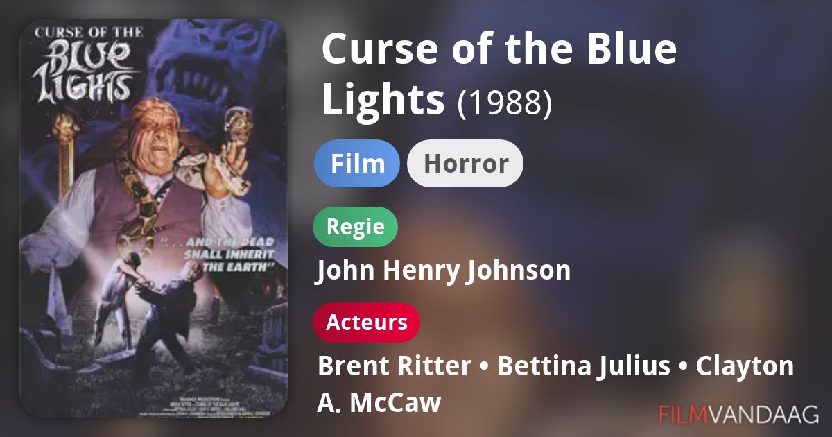 Curse of the Blue Lights (film, 1988) - FilmVandaag.nl