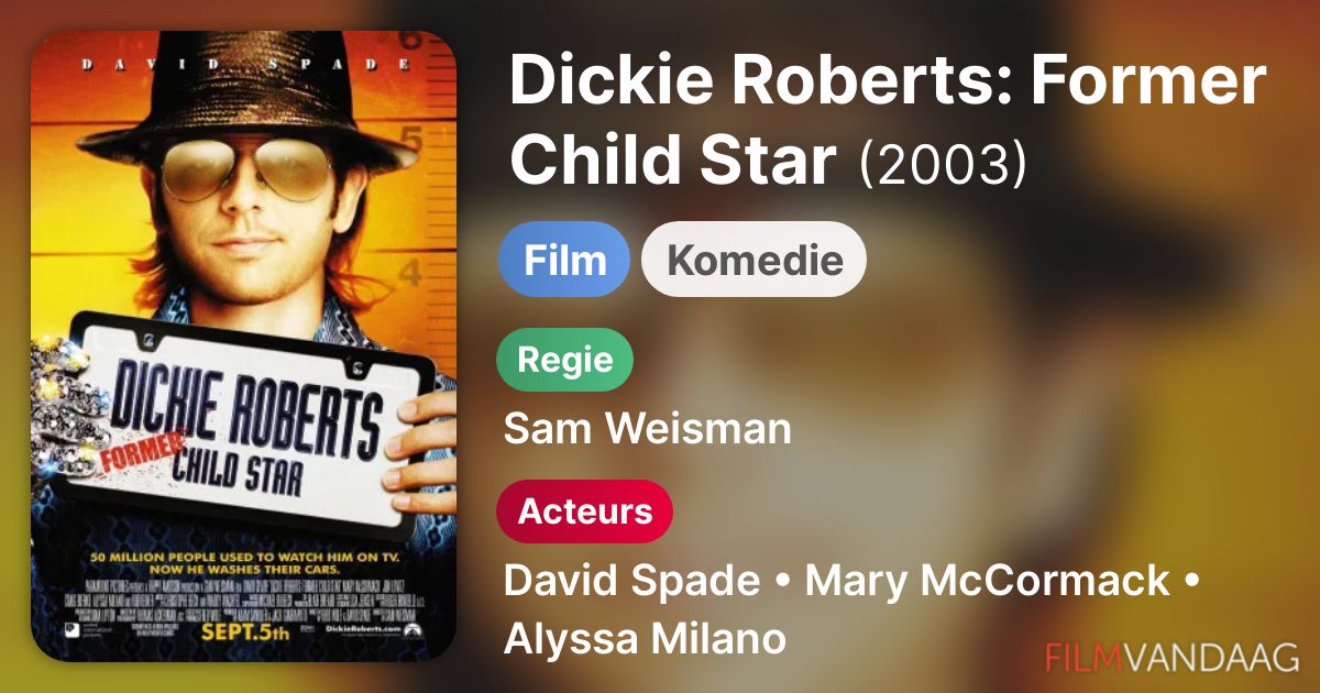 Dickie Roberts: Former Child Star (film, 2003) - FilmVandaag.nl