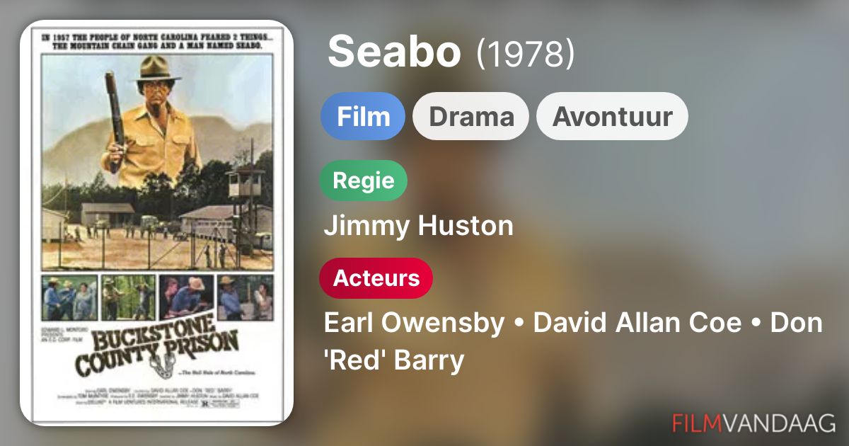 Seabo (film, 1978) - FilmVandaag.nl