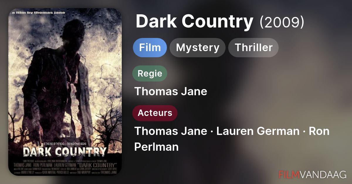 Dark Country (film, 2009) - FilmVandaag.nl