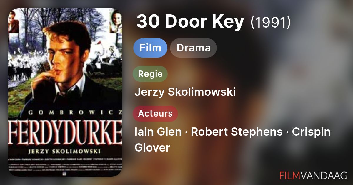 30 Door Key (film, 1991) - FilmVandaag.nl