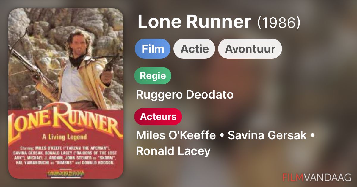 Lone Runner (film, 1986) - FilmVandaag.nl